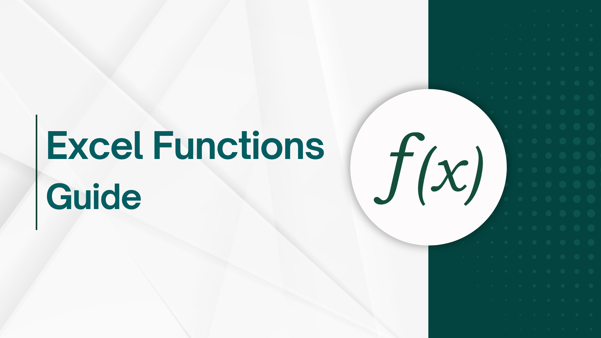 Master Excel Functions – Lookup, Date, Text & More - Learnesy