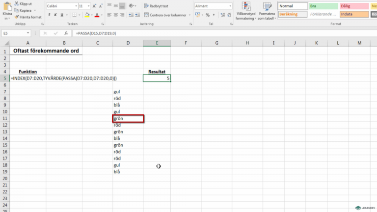 The ultimate Excel function guide - Learnesy