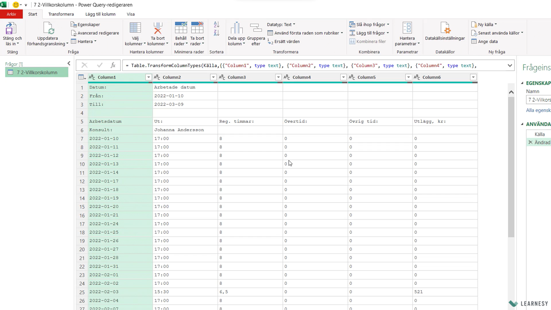 Power Query Bas – Onlinekurs i Datahantering - Learnesy