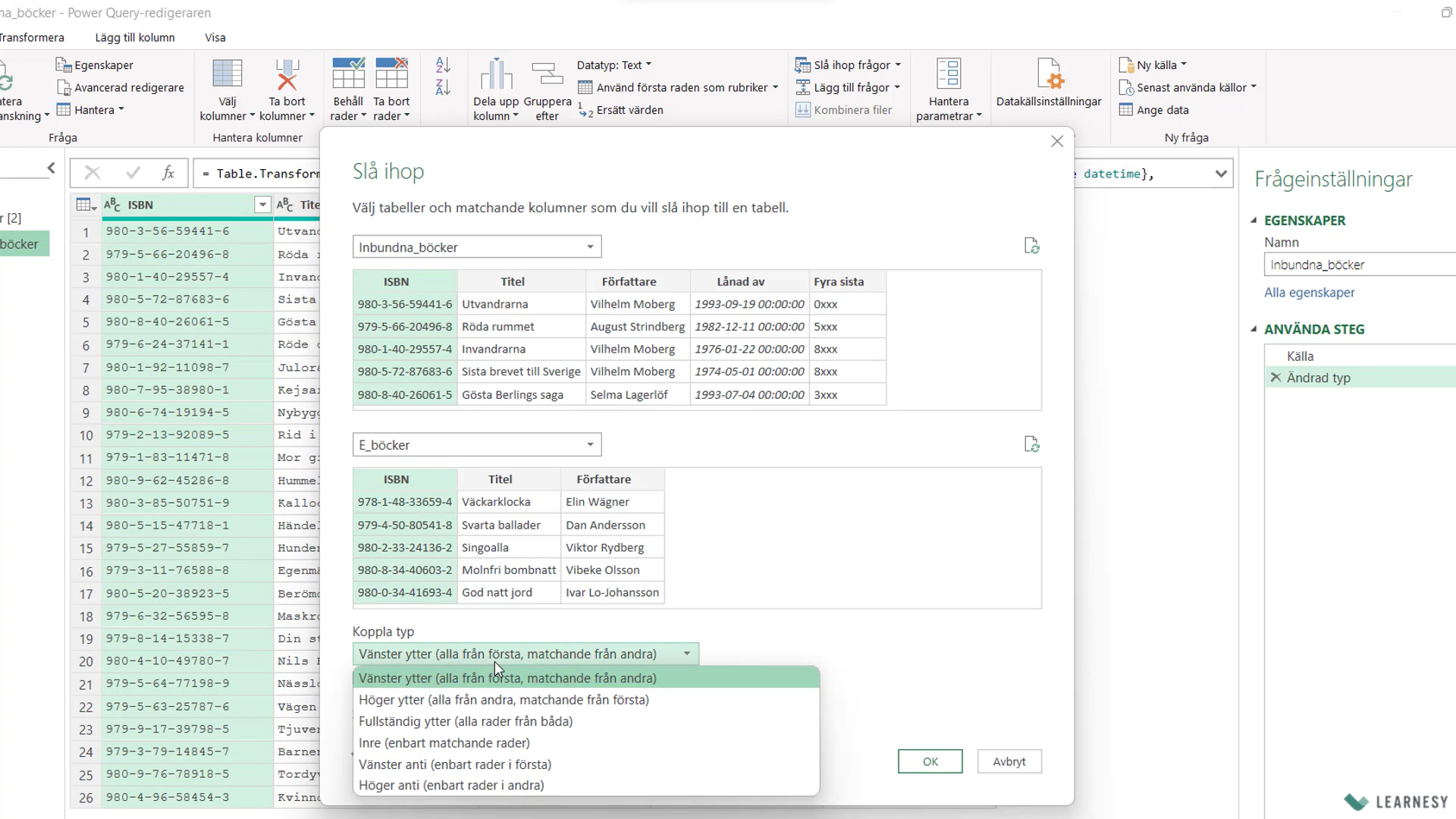 Power Query Bas – Onlinekurs i Datahantering - Learnesy