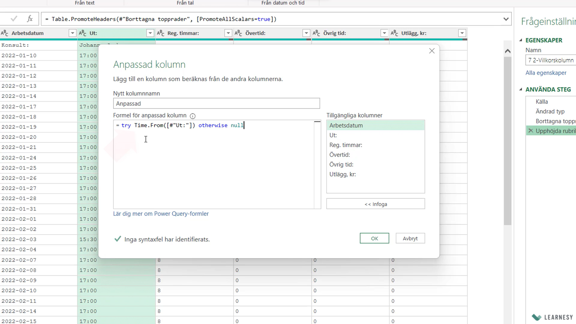Power Query Essentials course - Learnesy
