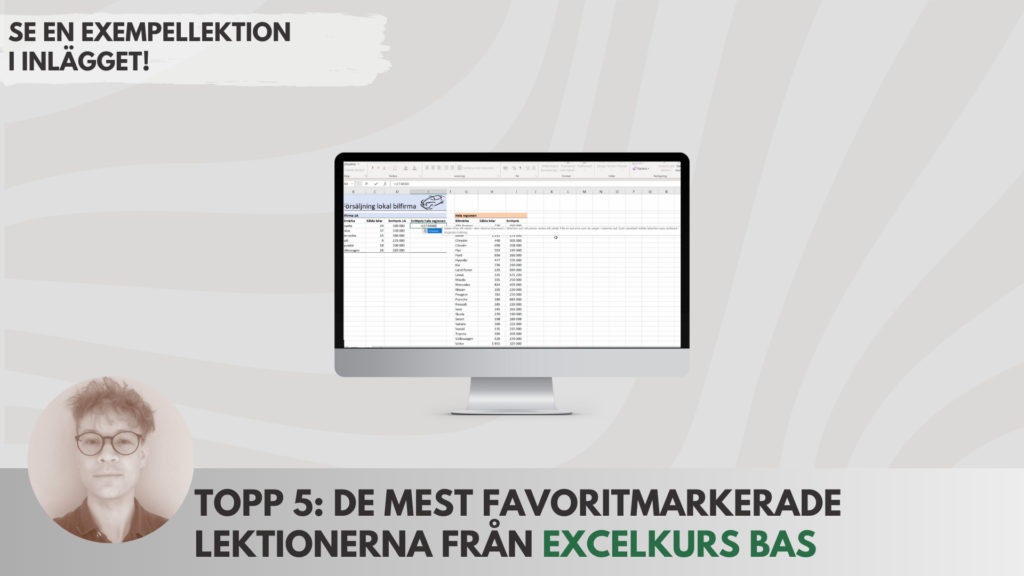 Uppdateringar i Excel Essentials, Bas och Basis - Learnesy